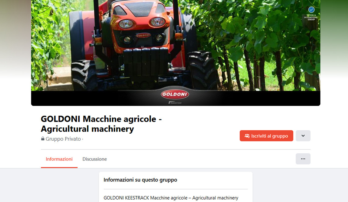 Goldoni tractors Official Facebook Community